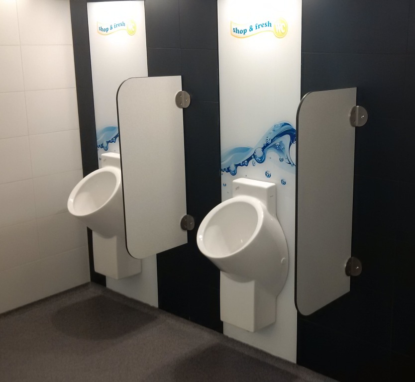 Neues shop & fresh–WC im City Center Schwäbisch Gmünd